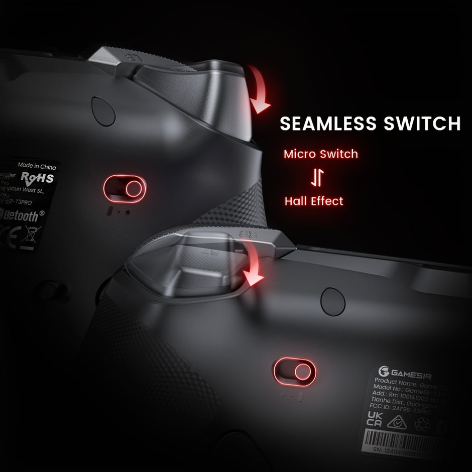 GameSir Tarantula Pro Inalámbrico Iluminación RGB, Joysticks Mag-Res T – Electrotechs